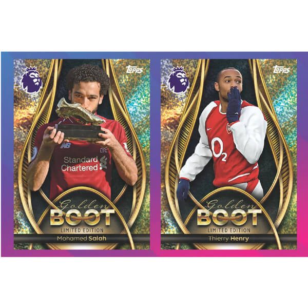 2025-26 Topps Premier League Trading Cards Golden Boot Tin Fotbal – OFS Cards